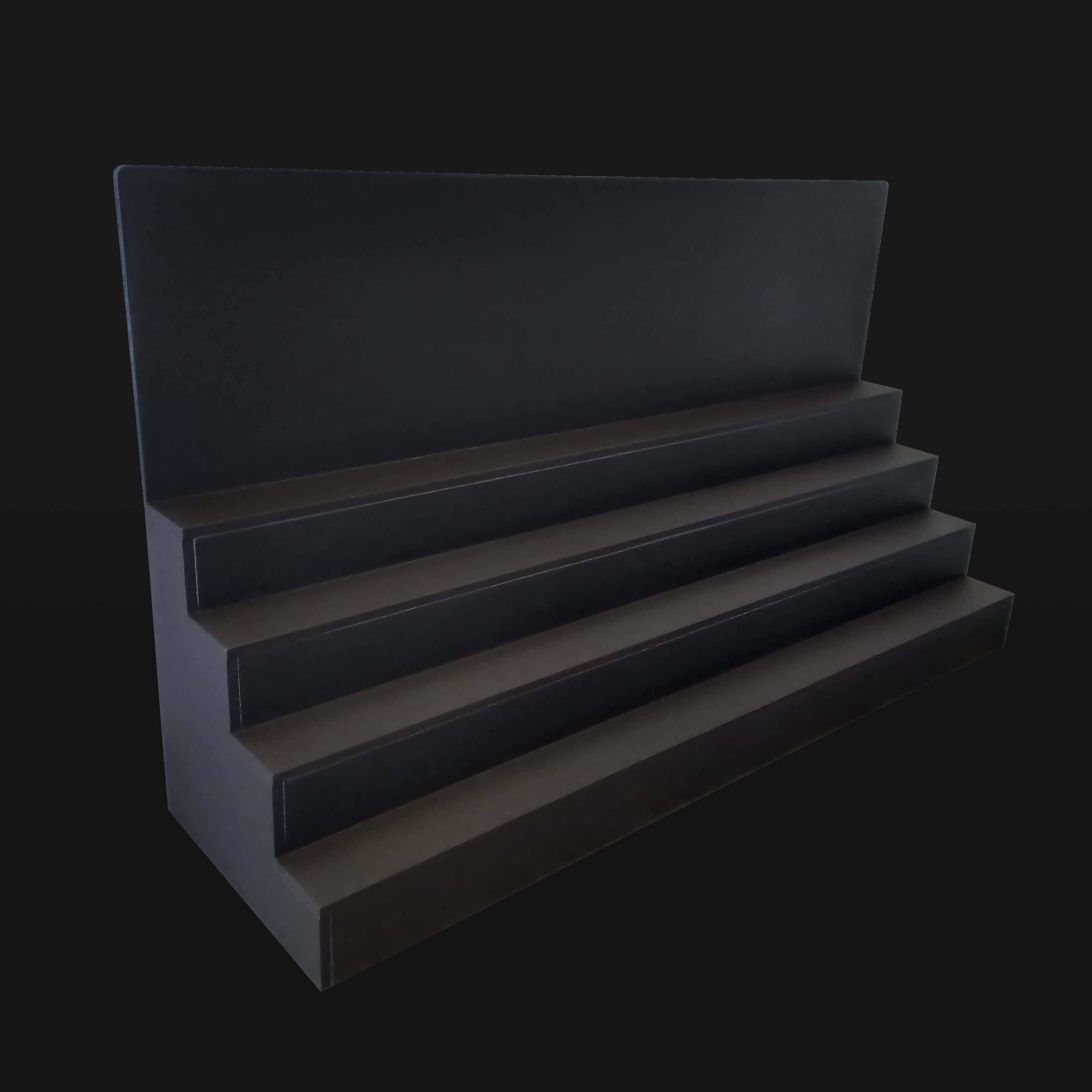 4 Tier Shelf with header 110cm x 60cm x 29cm – Soozities