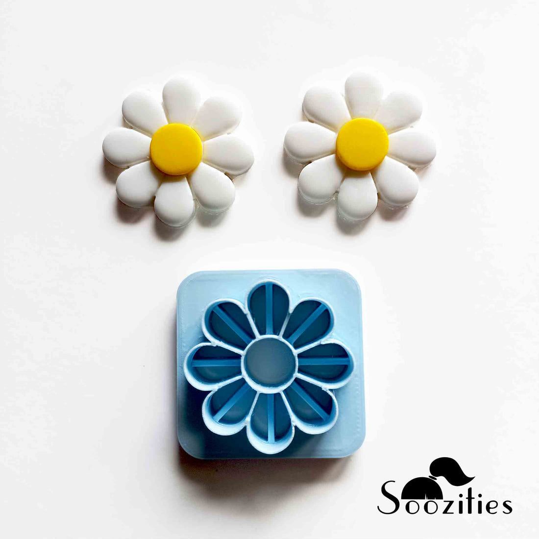 Daisy polymer clay cutters – Soozities