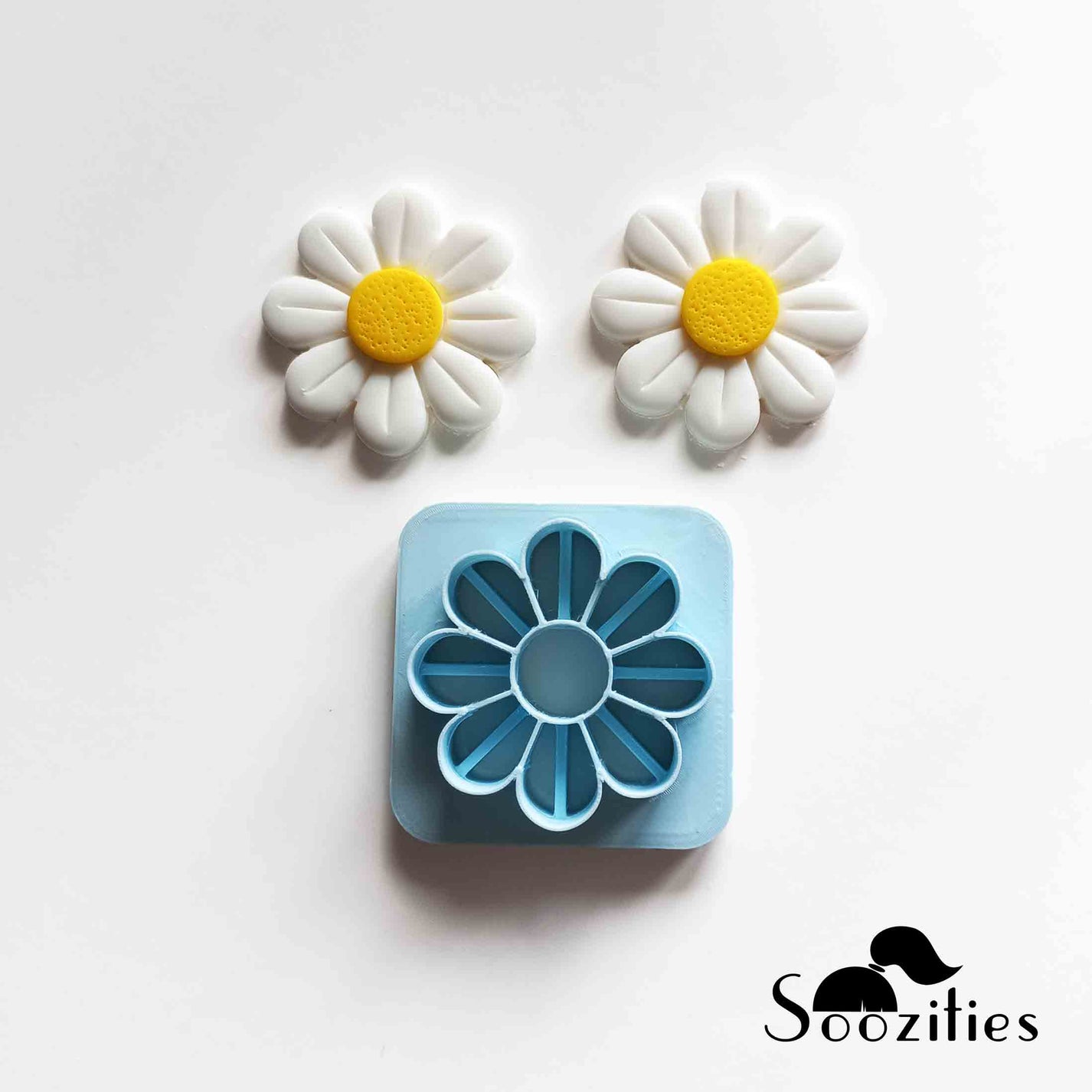 Daisy polymer clay cutters – Soozities